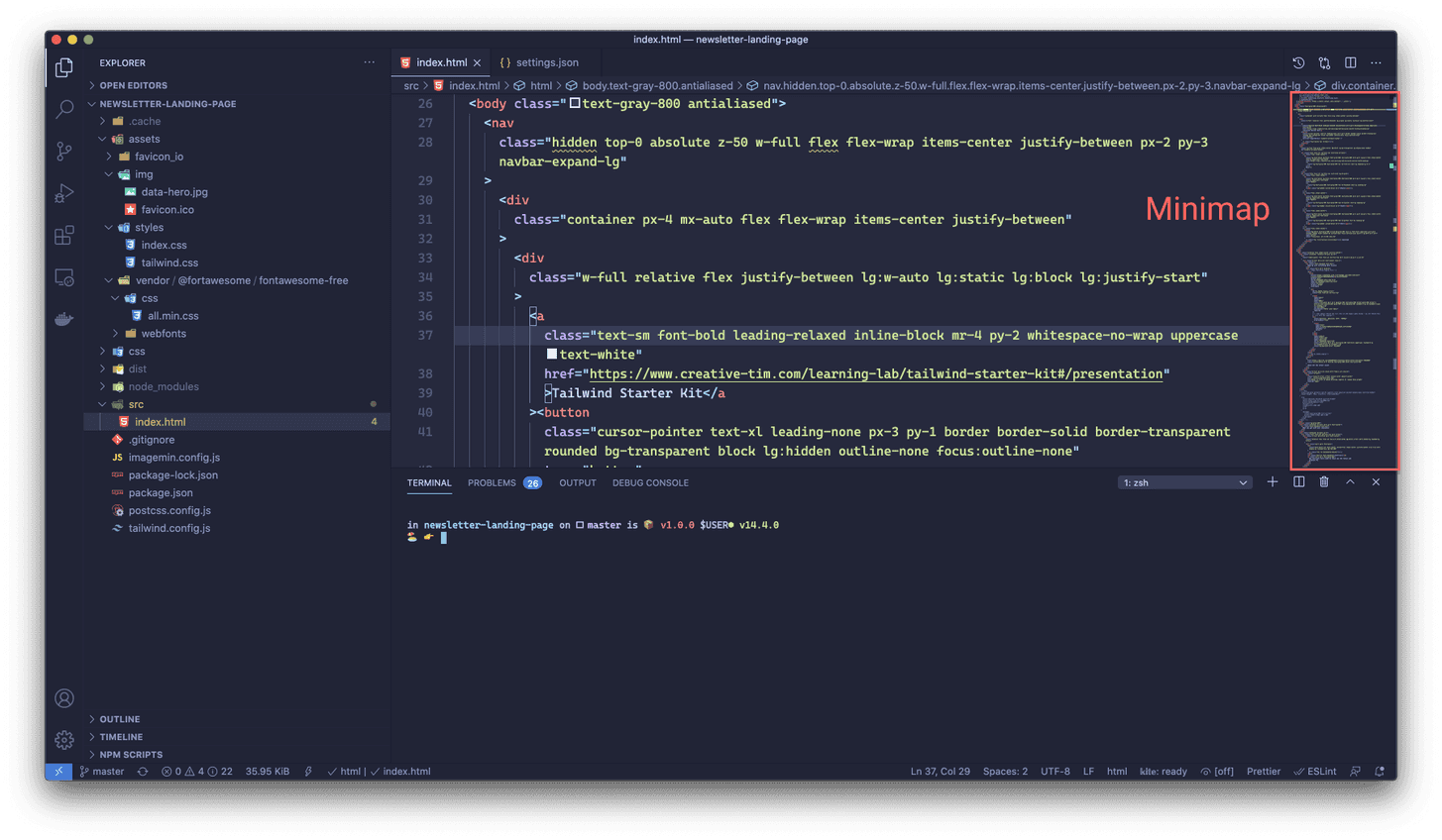 How to achieve Zen in VS Code